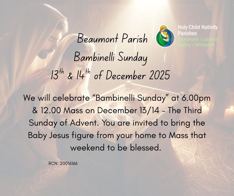 Bambinelli Sunday 2025 - Beaumont Parish